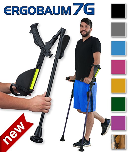 Ergobaum® Prime By Ergoactives. 1 Pair (2 Units) of Ergonomic Forearm ...